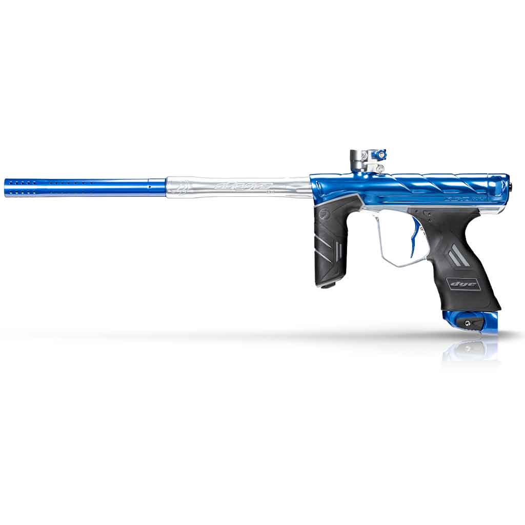 Dye DSR PRO AF1 Polished - Blue Silver — Pro Edge Paintball