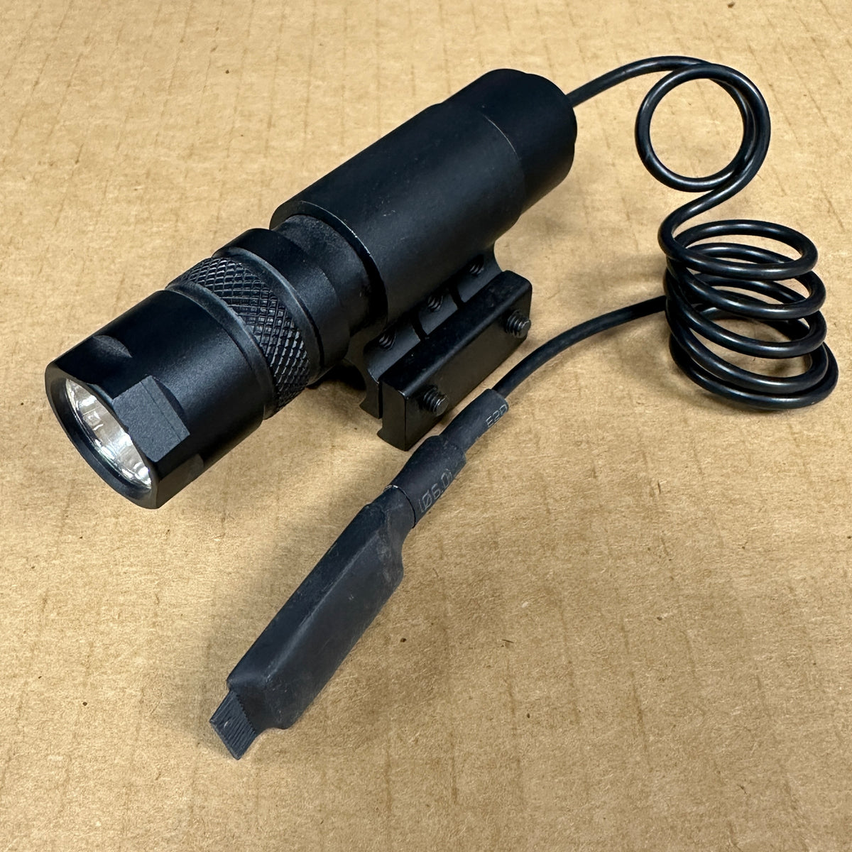 Pre Owned - Tactical Flashlight W/ Pressure Switch — Pro Edge Paintball