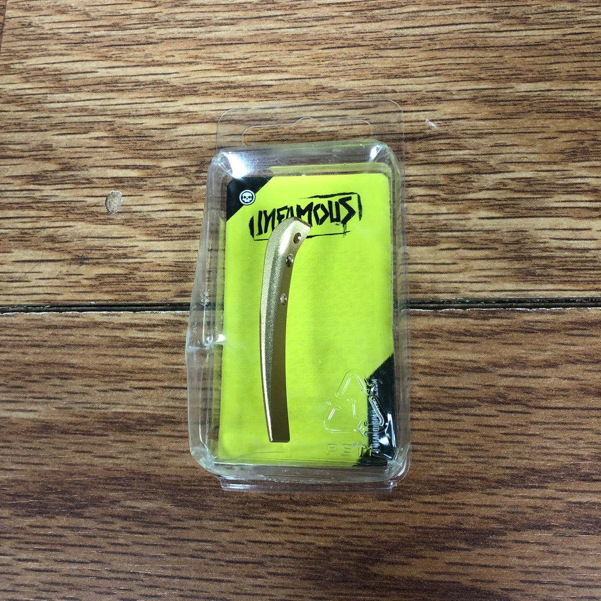 Pre Owned - Infamous Planet Eclipse Blade Trigger - Gold — Pro Edge Paintball