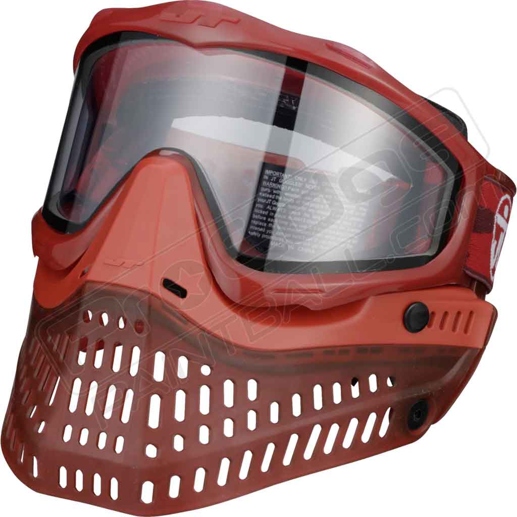 JT Proflex Paintball Mask LE - Birthstone Ice Ruby - W/ Clear Lens ...