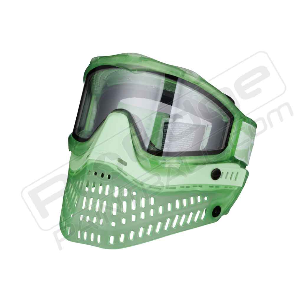 JT Proflex Paintball Mask LE - Birthstone Ice Peridot - W/ Clear Lens ...