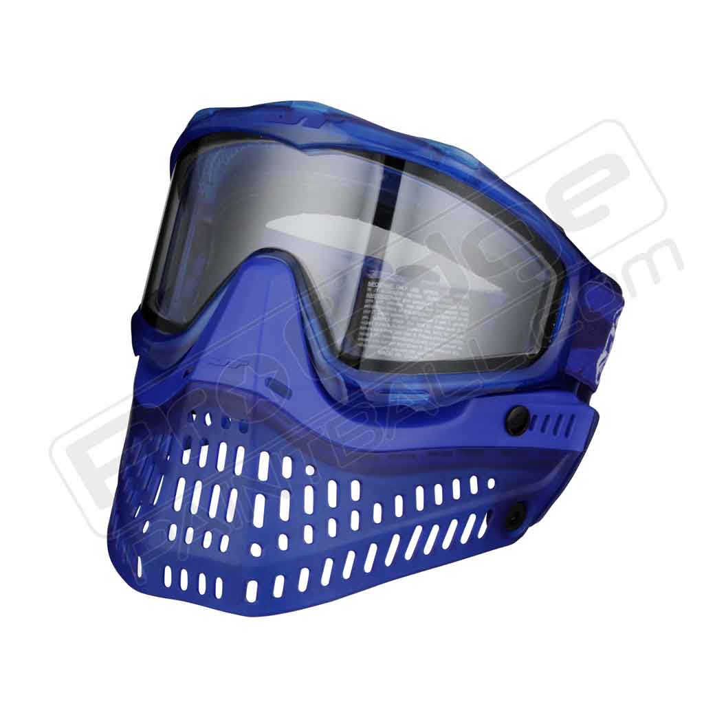 JT Proflex Paintball Mask LE - Birthstone Ice Sapphire - W/ Clear Lens ...