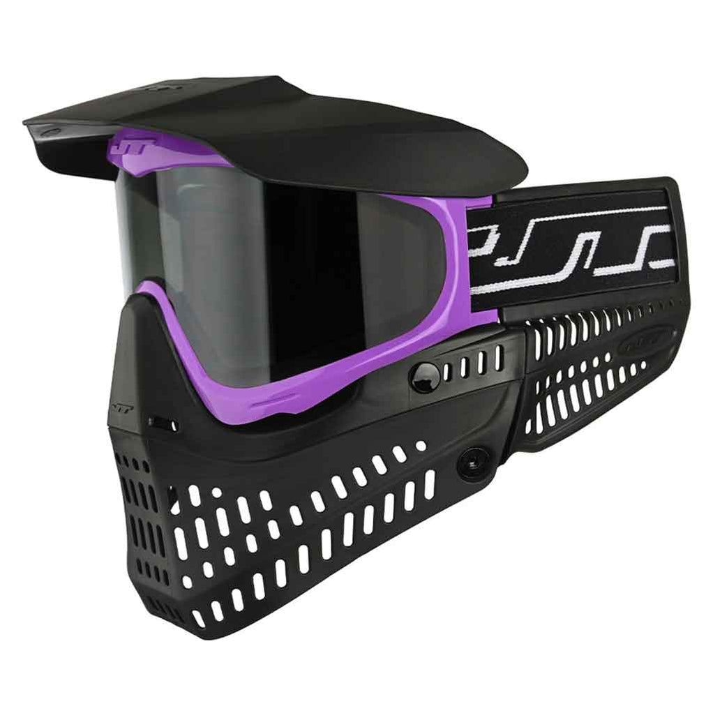 JT Proflex Paintball Mask - Purple Black - W/ Clear Lens — Pro Edge ...