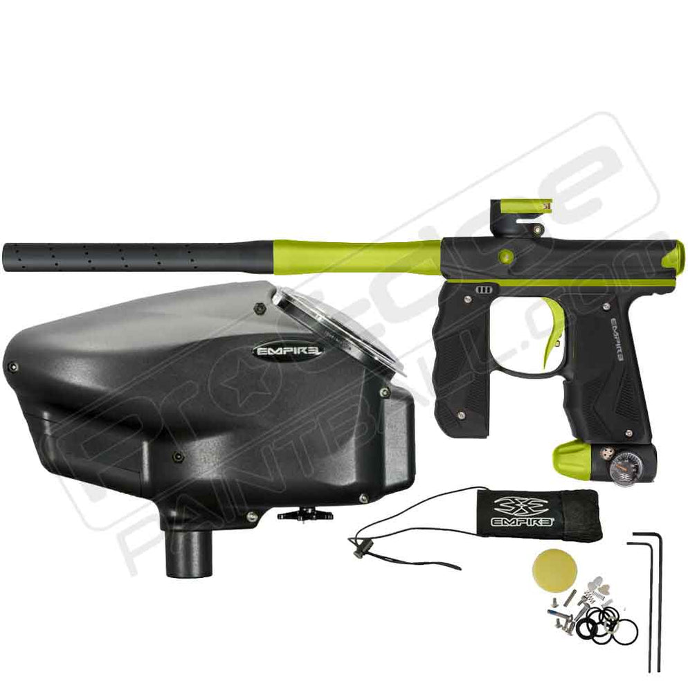 Empire Mini GS with 2 Piece Barrel and Empire Halo Too Loader Black ...