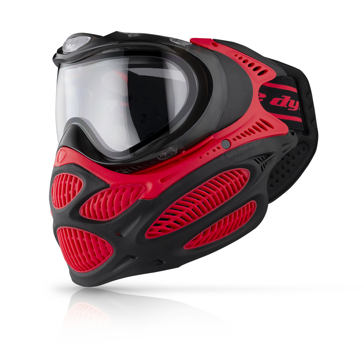 Dye i3 Pro Paintball Mask - Fire Red - Choose Lens Color — Pro Edge ...
