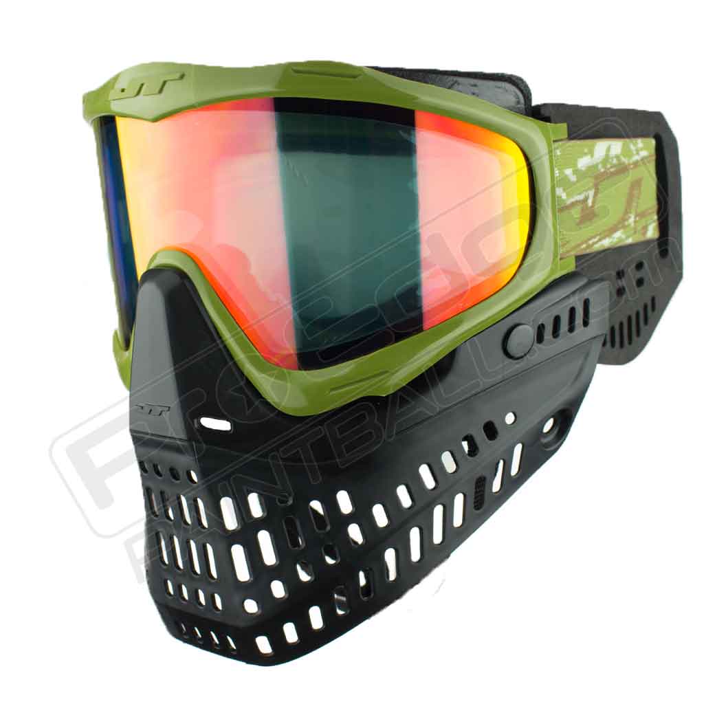 JT - Custom* Proflex "Woodland Fire" — Pro Edge Paintball