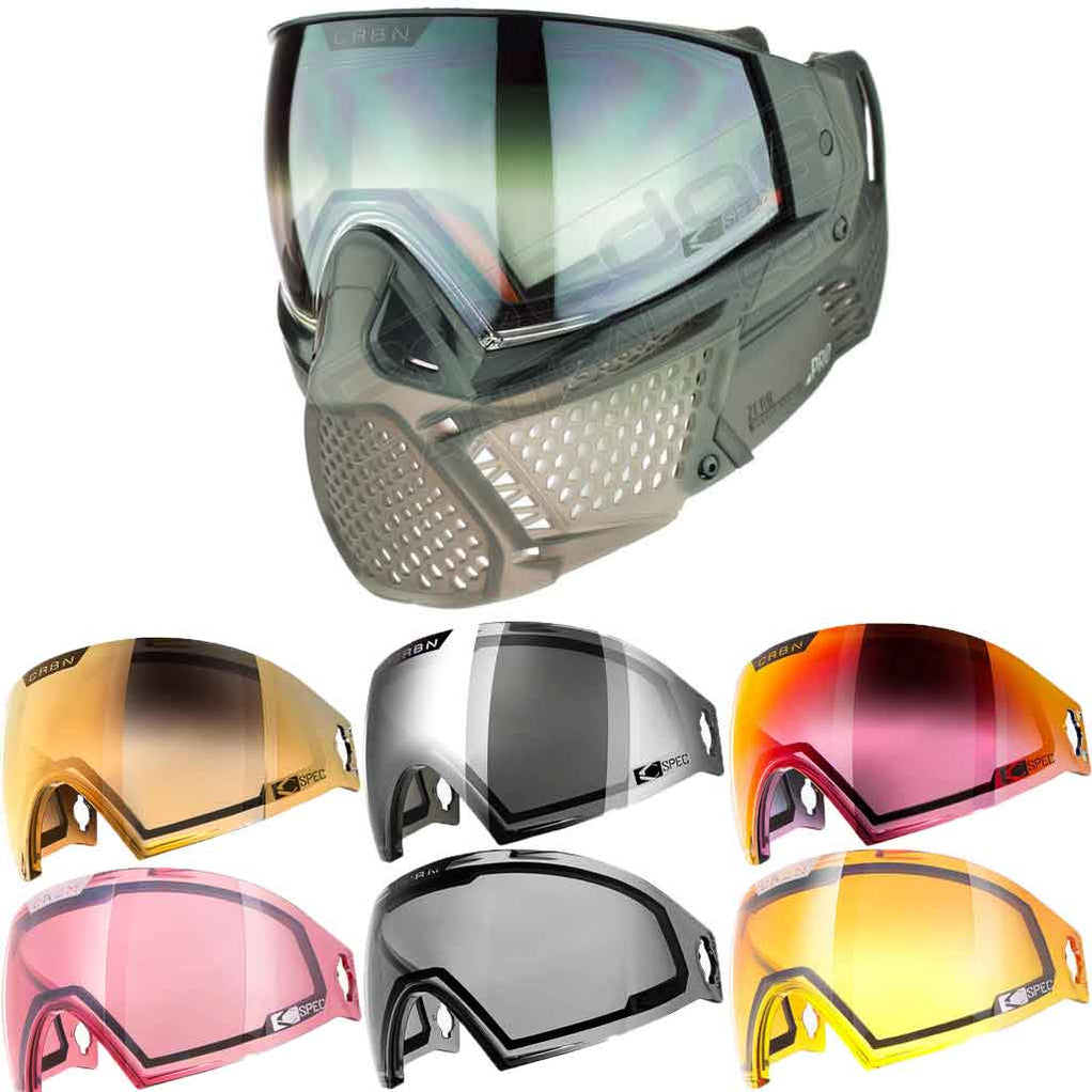 Carbon Zero Pro Smoke Mask Less Coverage - Choose Lens Color (SKU 7252 ...