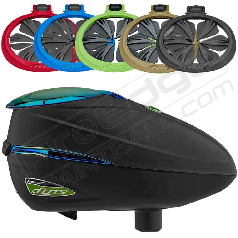 Dye Rotor R2 Paintball Hopper Chameleon — Pro Edge Paintball