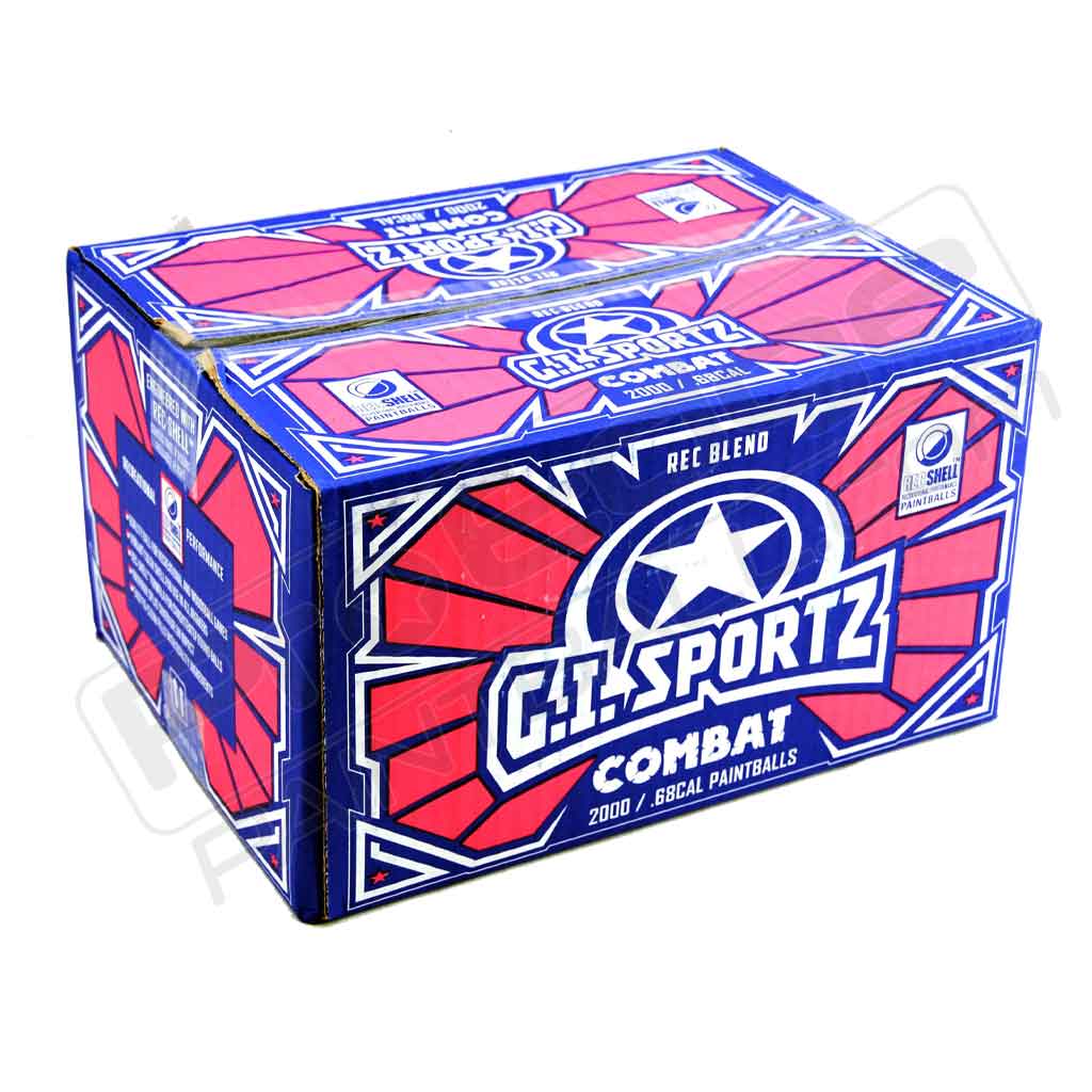 GI Sportz Combat - 2000 Paintballs - .68 Caliber — Pro Edge Paintball
