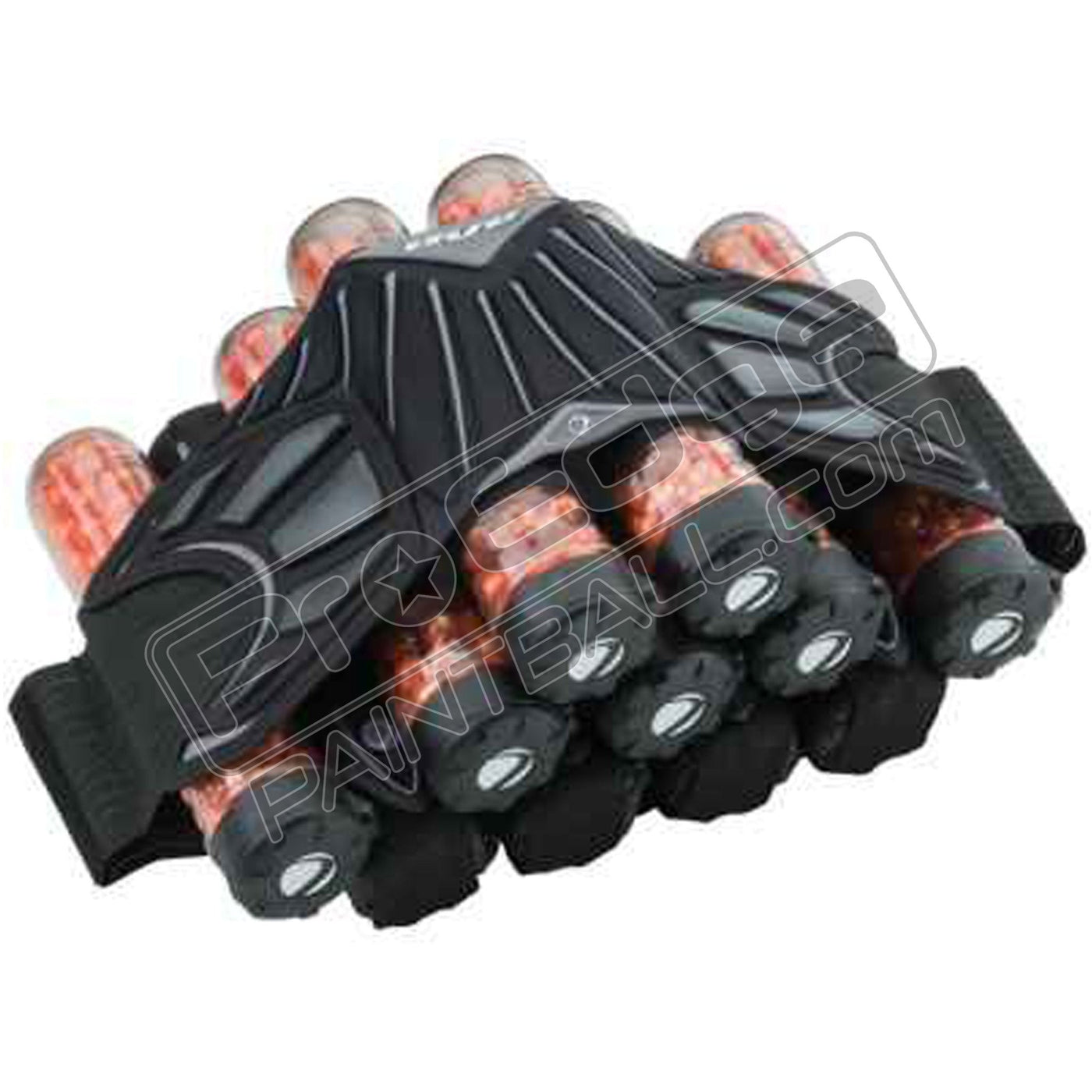 DYE Attack Pack Pro Harness 4+7- Black (SKU 431) — Pro Edge Paintball