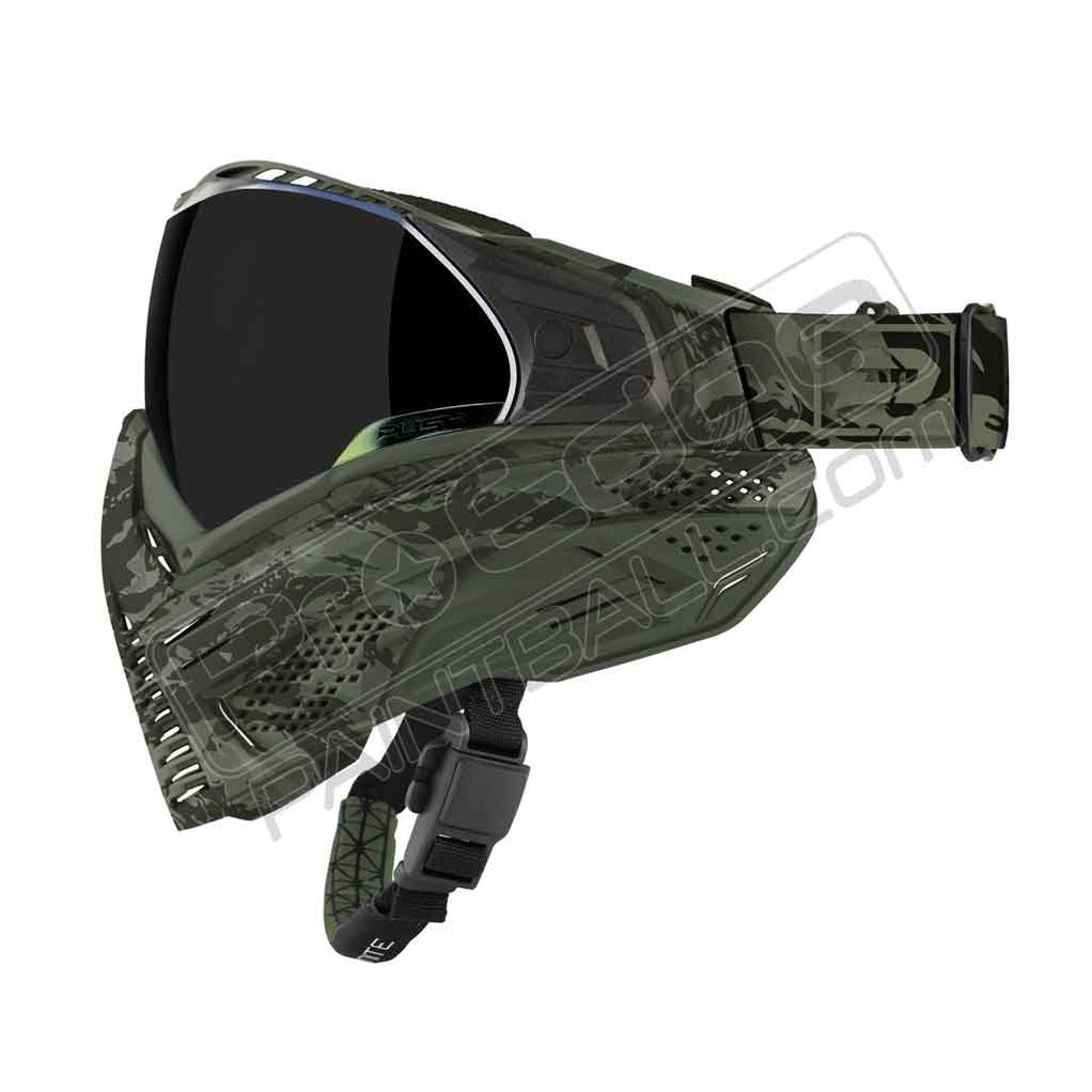 PUSH UNITE MASK - OLIVE CAMO — Pro Edge Paintball